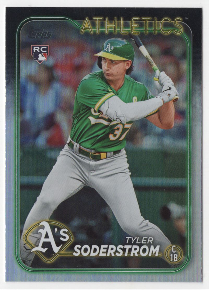 2024 Topps Series 1 Tyler Soderstrom #244 on Kronozio