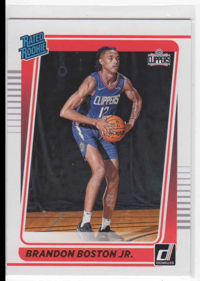 2021-22 Panini Donruss Rated Rookie Brandon Boston Jr. #239 on Kronozio