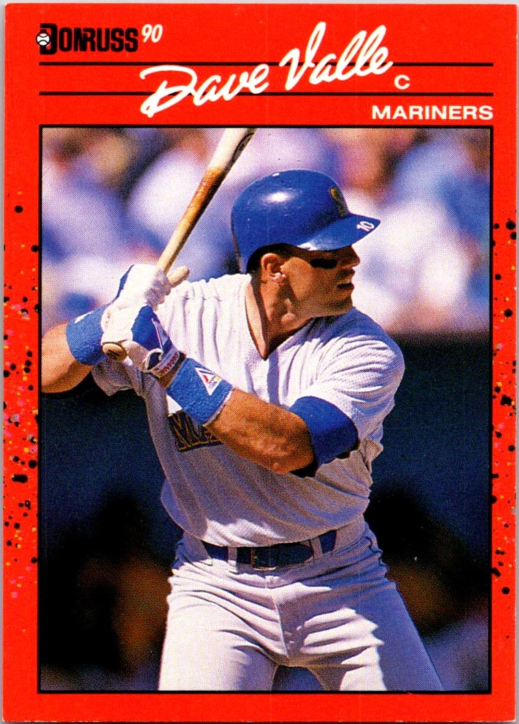 1990 Donruss Dave Valle #129 on Kronozio