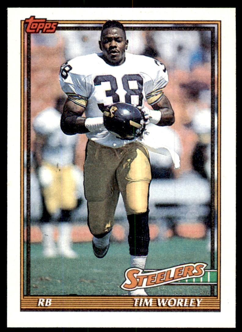 1991 Topps Tim Worley #291 on Kronozio
