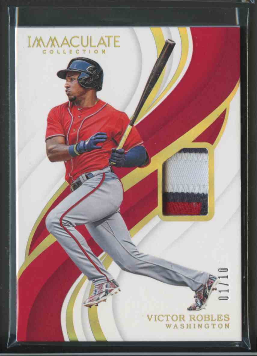 2019 Immaculate Gold Relic Victor Robles on Kronozio