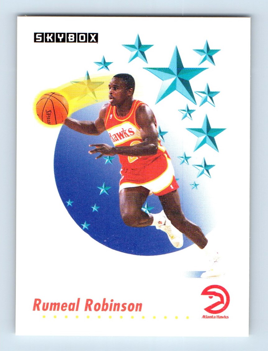 1991-92 SkyBox Rumeal Robinson #486 on Kronozio