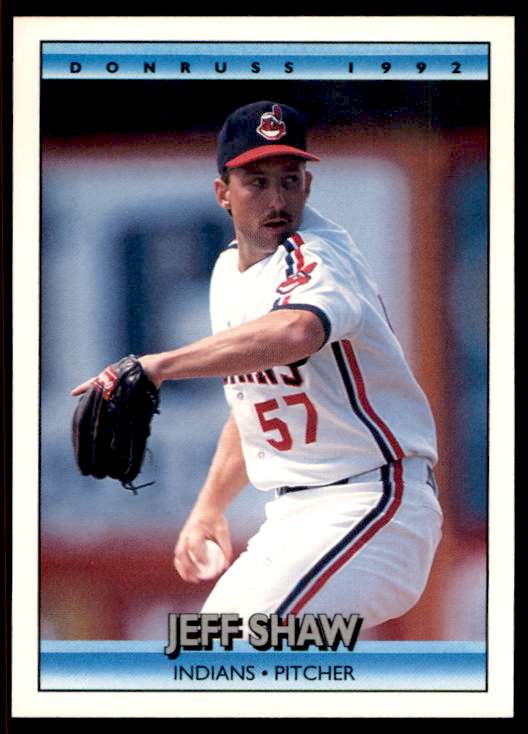 1992 Donruss Jeff Shaw #595 on Kronozio