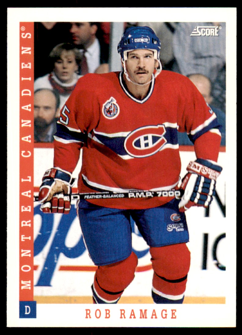 1993-94 Score Rob Ramage #36 on Kronozio