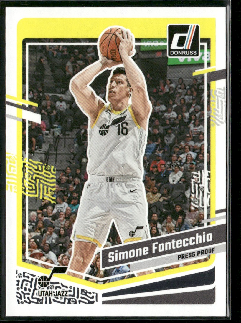 2023-24 Donruss Simone Fontecchio #143 on Kronozio