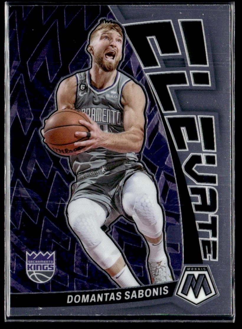 2022-23 Mosaic Elevate Domantas Sabonis #20 on Kronozio