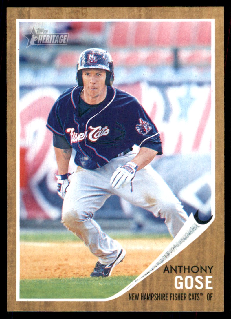 2011 Topps Heritage Minors Anthony Gose #121 on Kronozio
