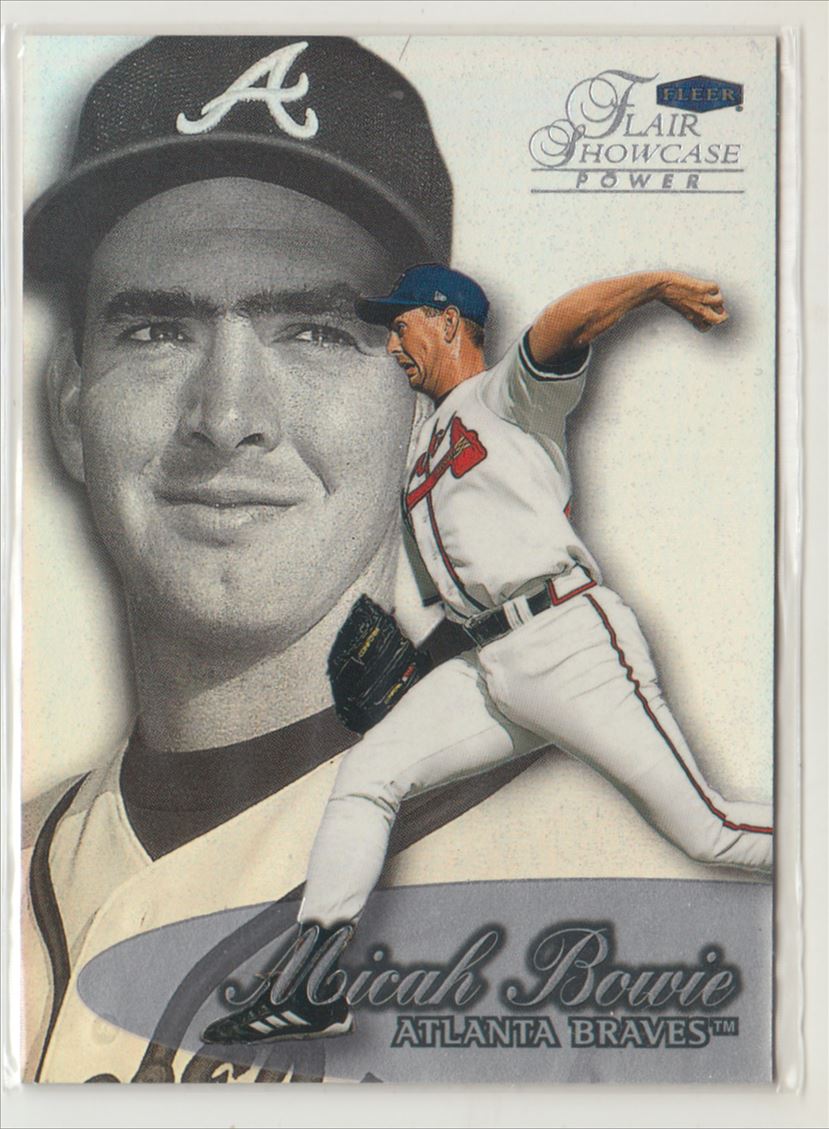 1999 Flair Showcase Row 3 (Power) Micah Bowie #18 on Kronozio
