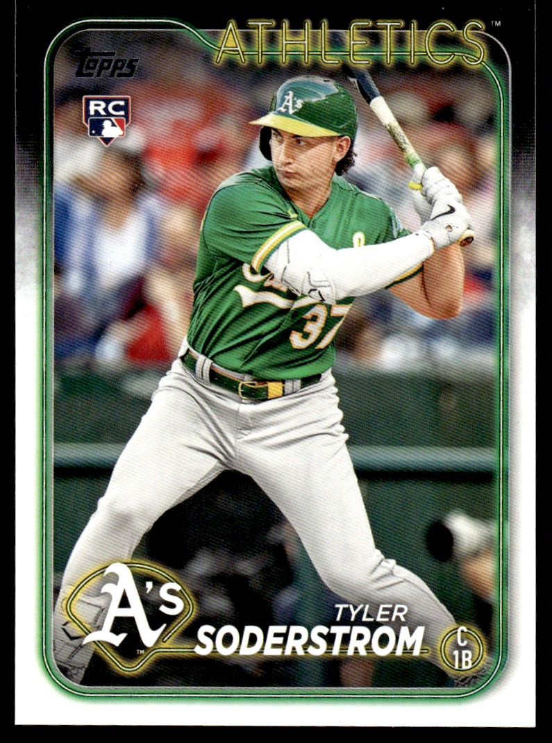 2024 Topps Series 1 Tyler Soderstrom #244 on Kronozio