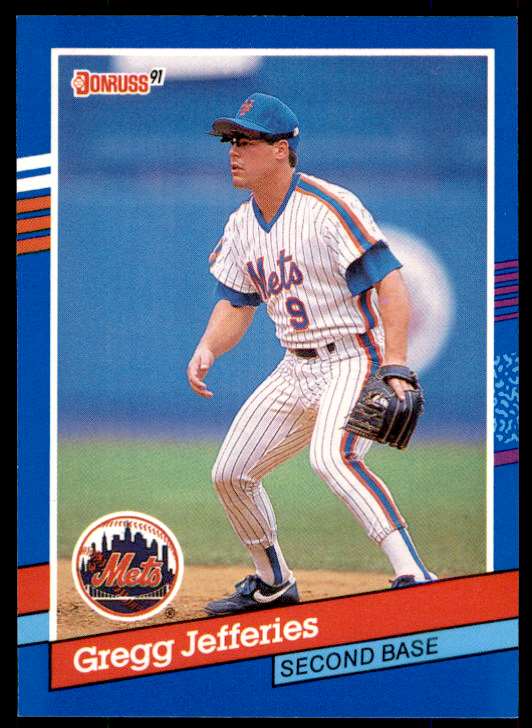 1990 Donruss Series 1 Gregg Jefferies #79 on Kronozio