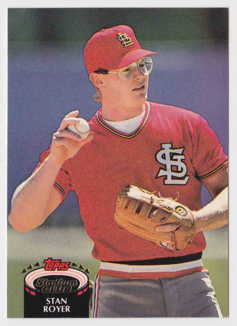 1992 Topps Stadium Club Stan Royer #286 on Kronozio