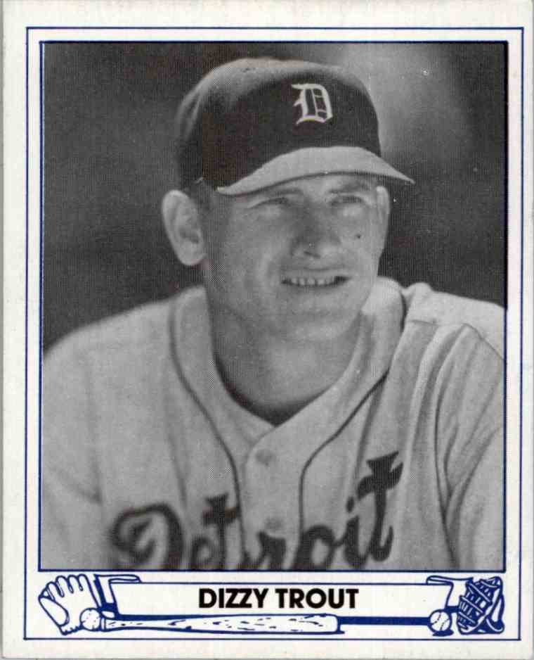1983 TCMA - 1945 Playball Reprint - Dizzy Trout - #2 on Kronozio