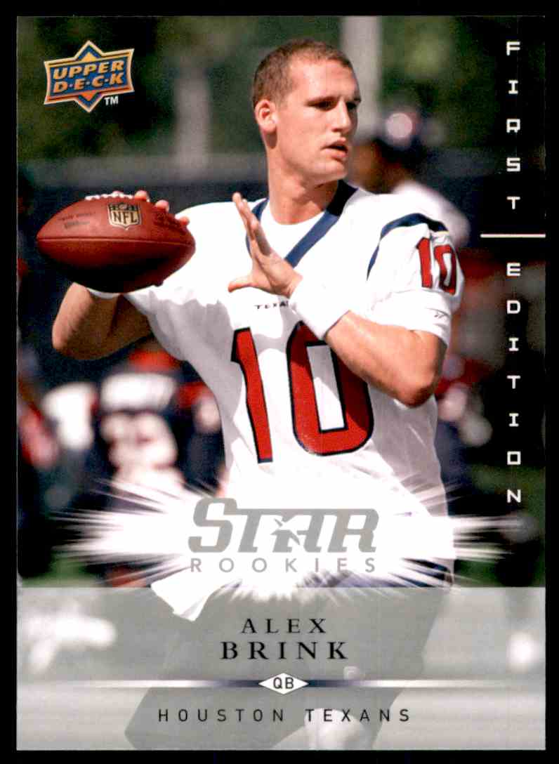 2008 Upper Deck First Edition Alex Brink RC #151 on Kronozio