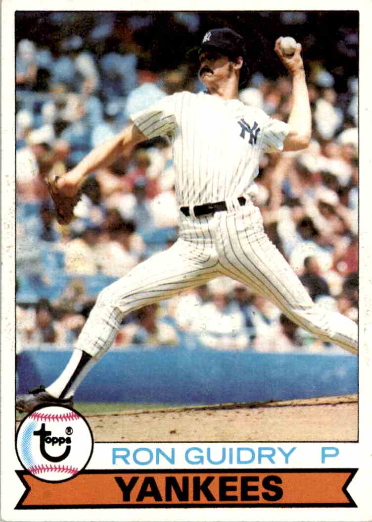 1979 Topps Ron Guidry #500 on Kronozio