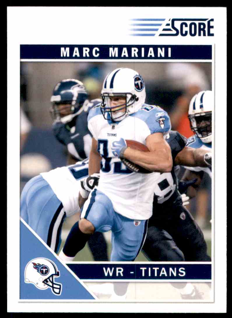 2011 Score Marc Mariani #286 on Kronozio