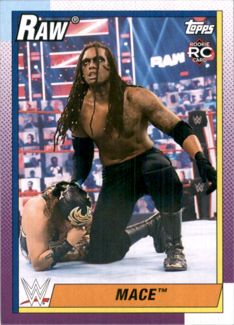 2021 Topps Heritage WWE MACE #25 on Kronozio
