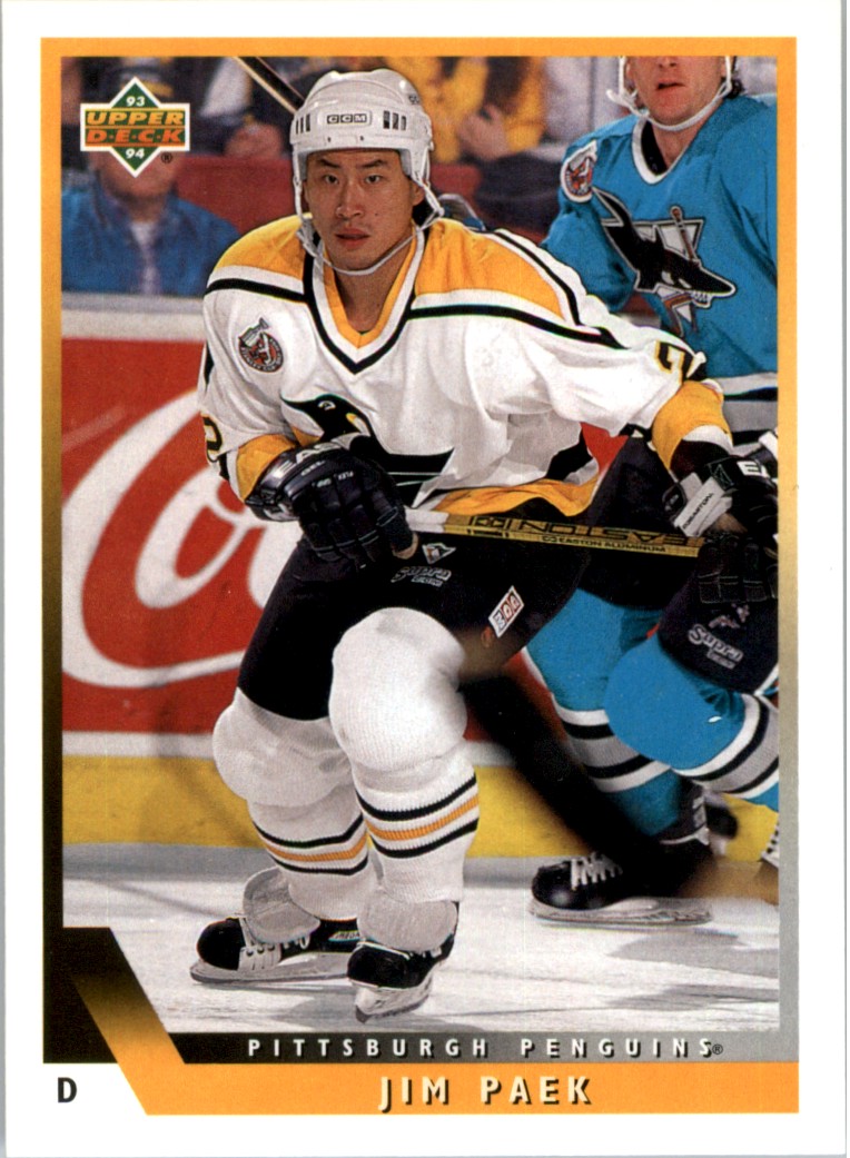 1993-94 Upper Deck Jim Paek #192 on Kronozio