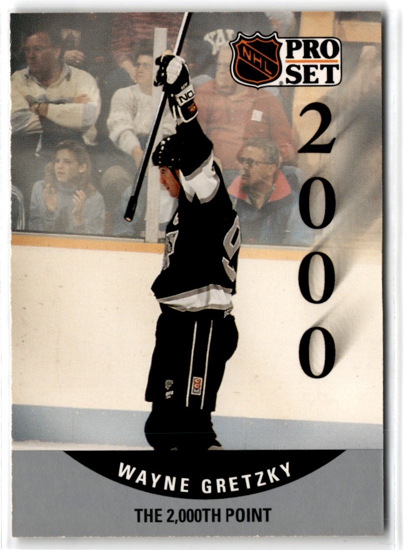 1990-91 Pro Set Wayne Gretzky #703 on Kronozio