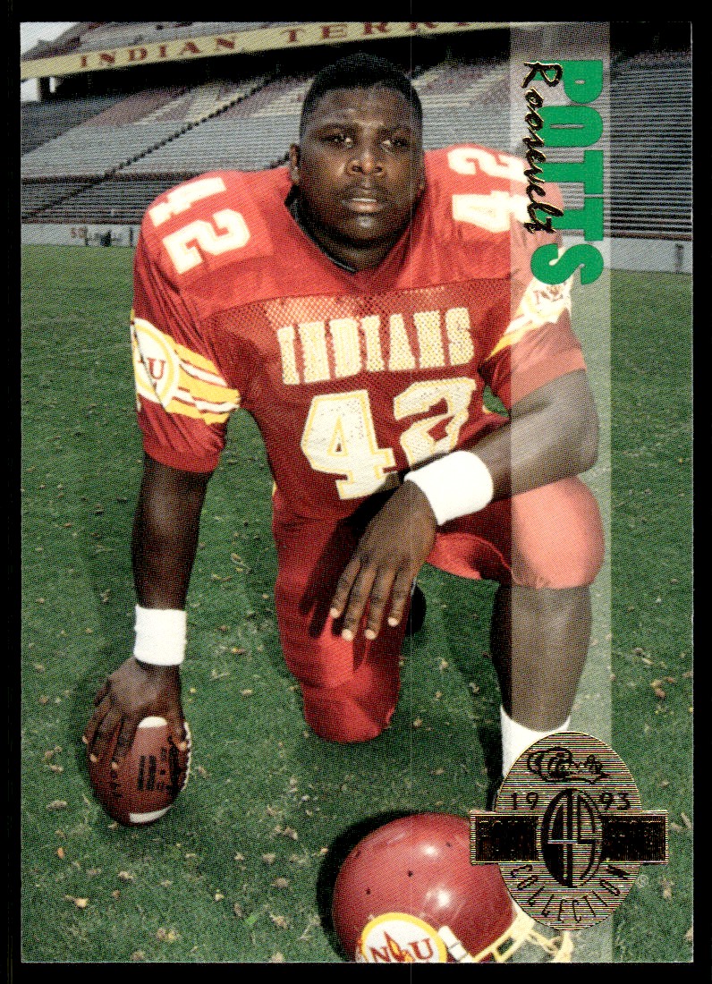 1993 Classic Roosevelt Potts #122 on Kronozio