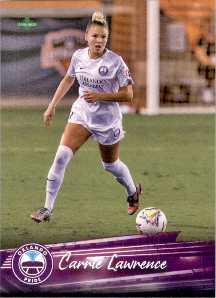 2021 Parkside NWSL Premier Edition Carrie Lawrence #16 on Kronozio