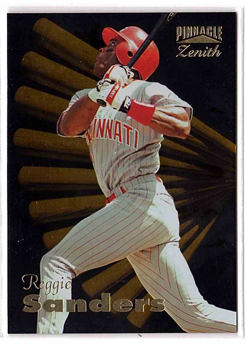 1996 Zenith Baseball Card Reggie Sanders #63 on Kronozio