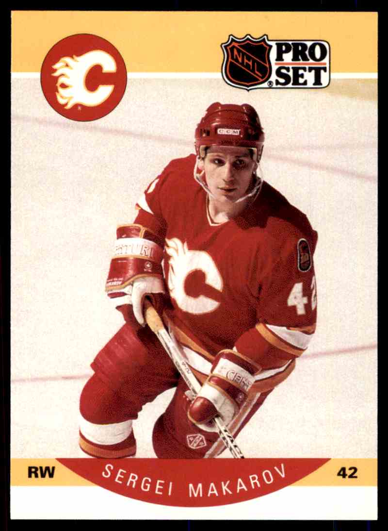 1990-91 Pro Set Sergei Makarov B-3482 #38 on Kronozio
