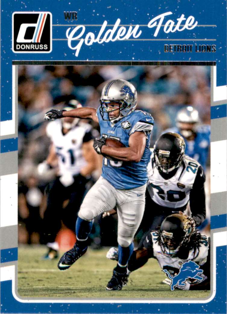 2016 Donruss Football Card Golden Tate III #98 on Kronozio