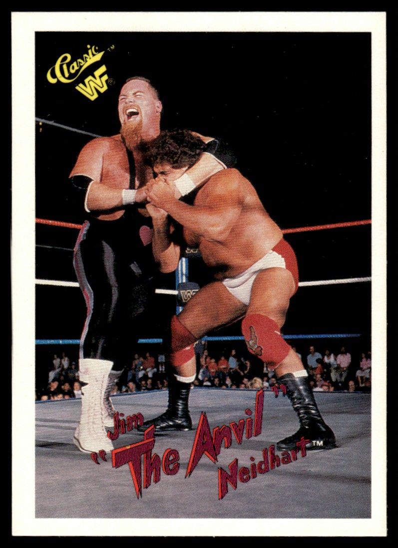 1990 Classic WWF Jim The Anvil Neidhart #124 on Kronozio