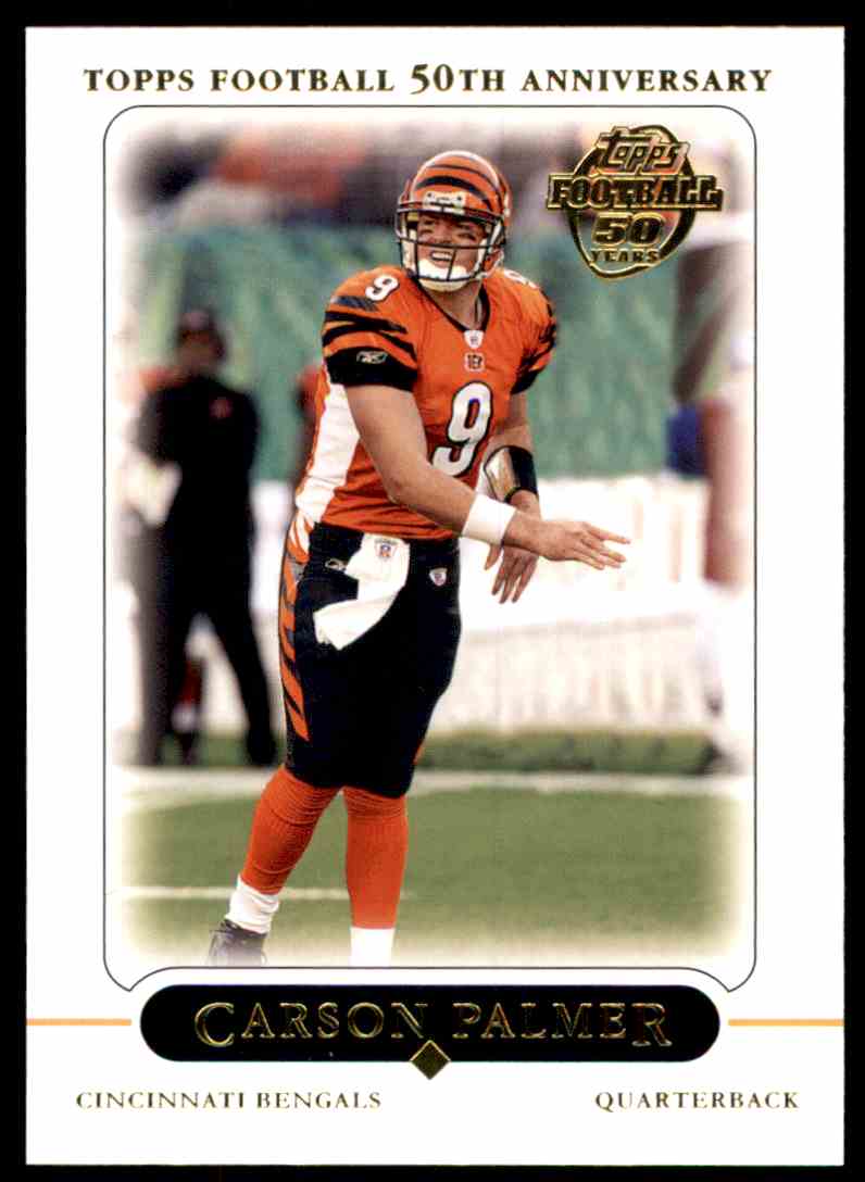 2005 Topps Football Card Carson Palmer #165 on Kronozio