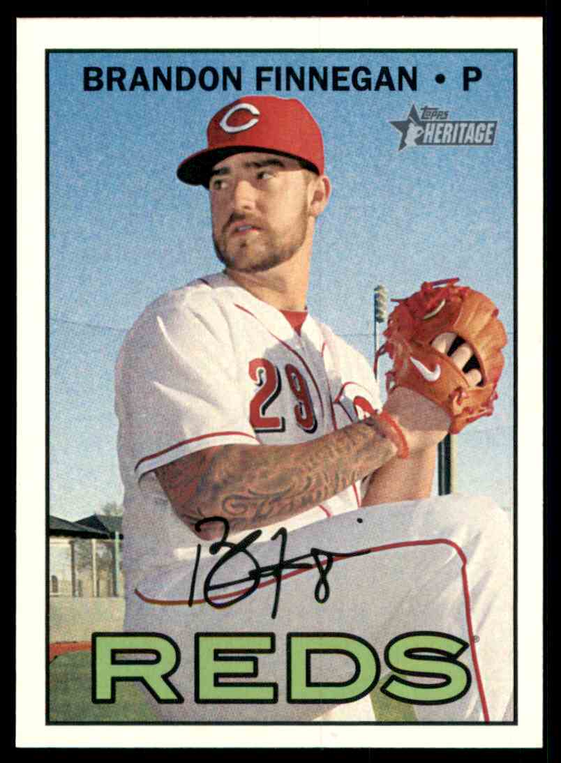 2016 Topps Heritage Brandon Finnegan #603 on Kronozio