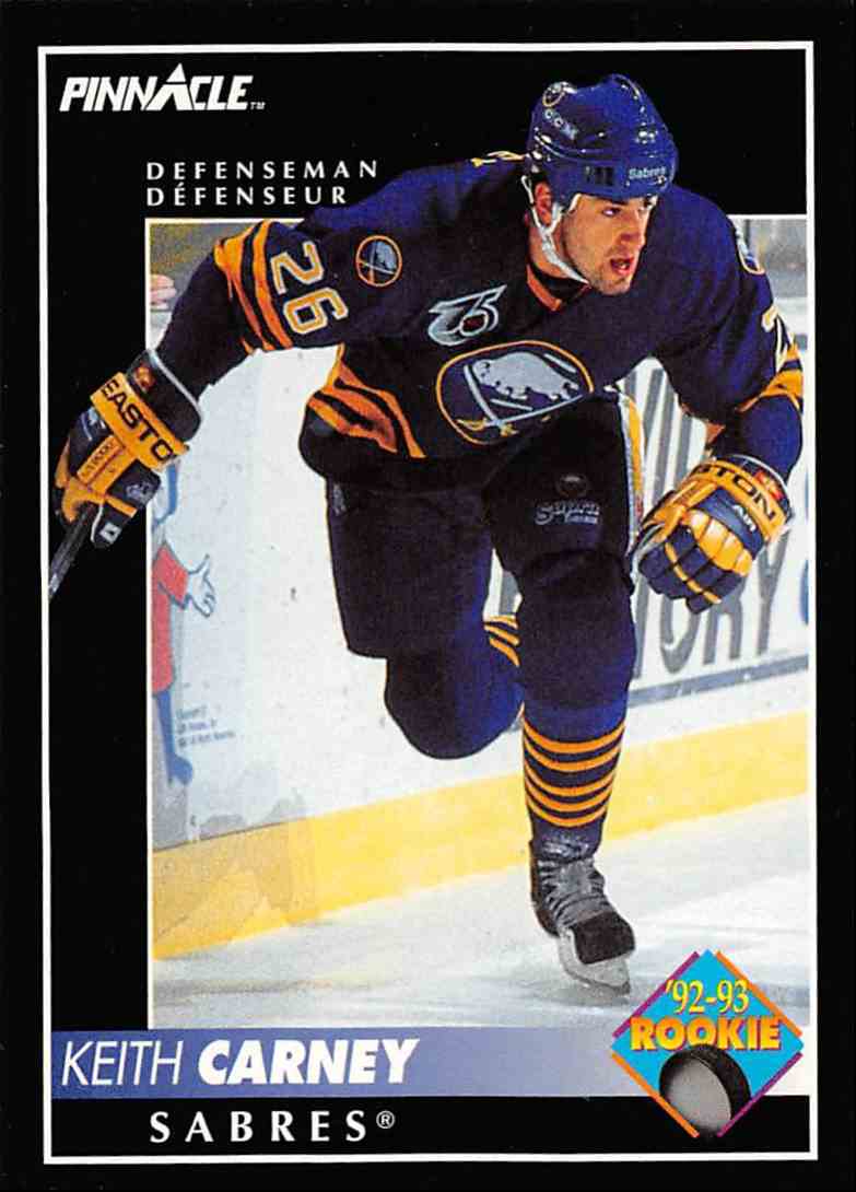 1992-93 Pinnacle Canadian Keith Carney #229 on Kronozio