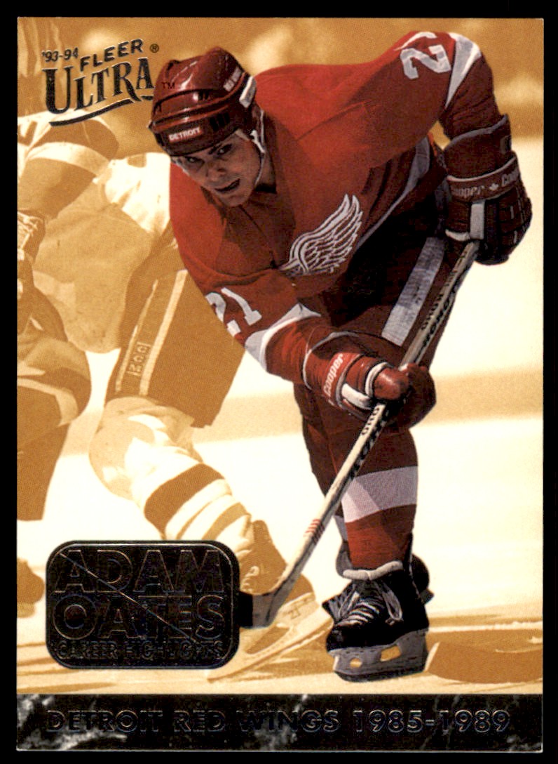 1933-34 CCM Photos - Brown Border Adam Oates Wanted Man #3 on Kronozio