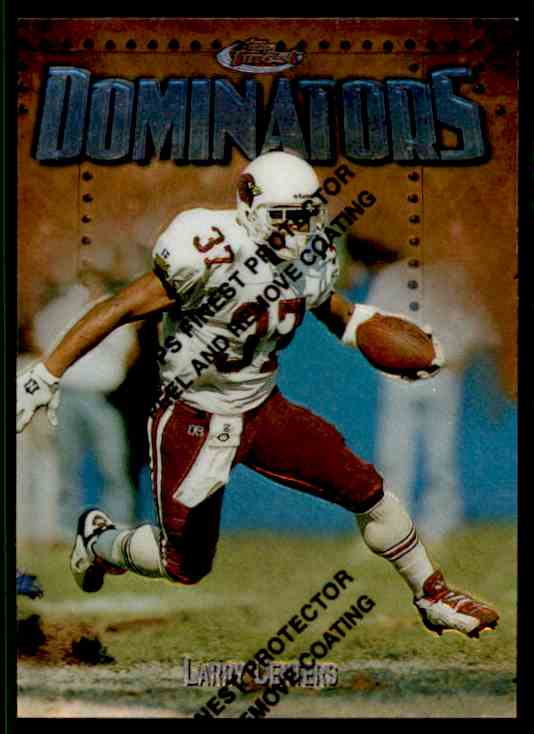 1997 Topps Finest Finest Larry Centers #216 on Kronozio