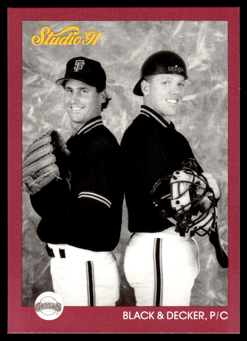 1991 Studio ! Bud Black/Steve Decker #260 on Kronozio