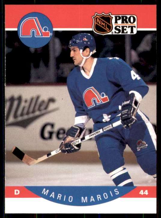 1990-91 Pro Set Mario Marois #253 on Kronozio