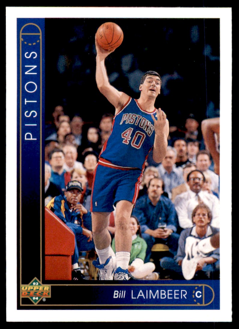 1993-94 Upper Deck Bill Laimbeer #153 on Kronozio