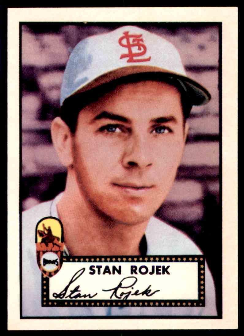 1952 Topps Reprint Stan Rojek on Kronozio