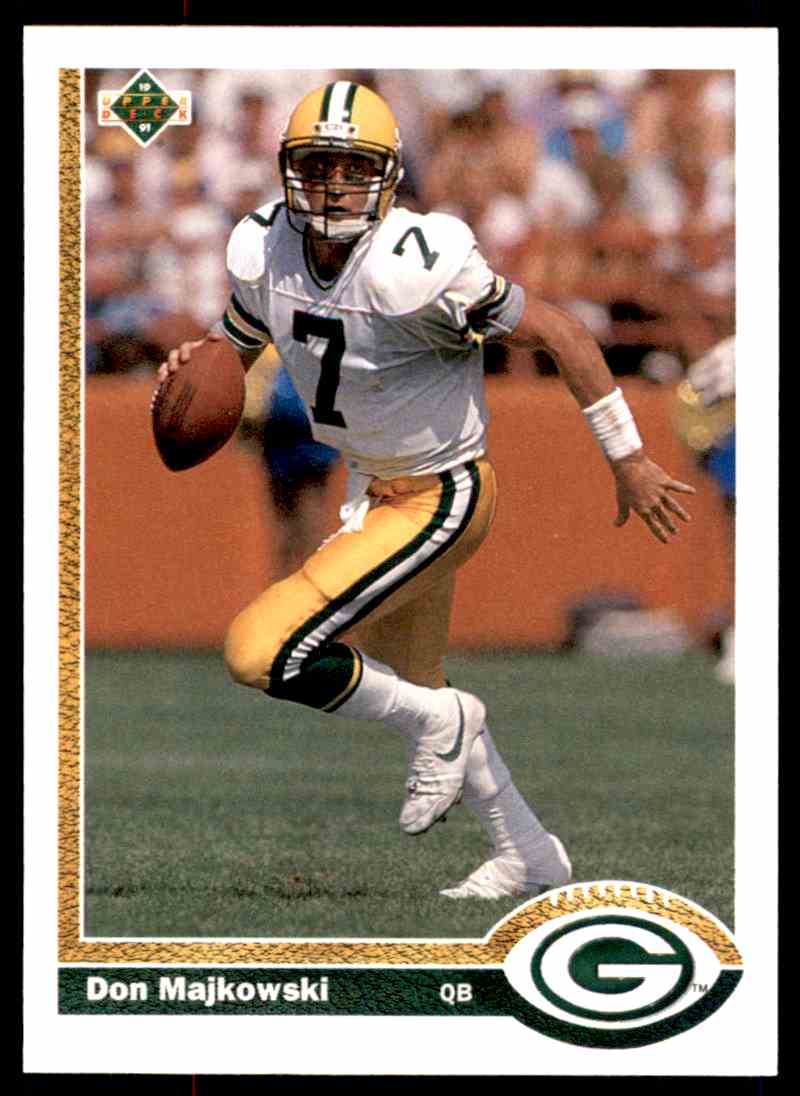 1991 Upper Deck Don Majkowski #117 on Kronozio