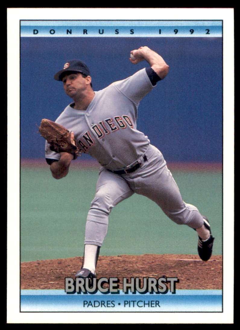 1992 Donruss Bruce Hurst #123 on Kronozio