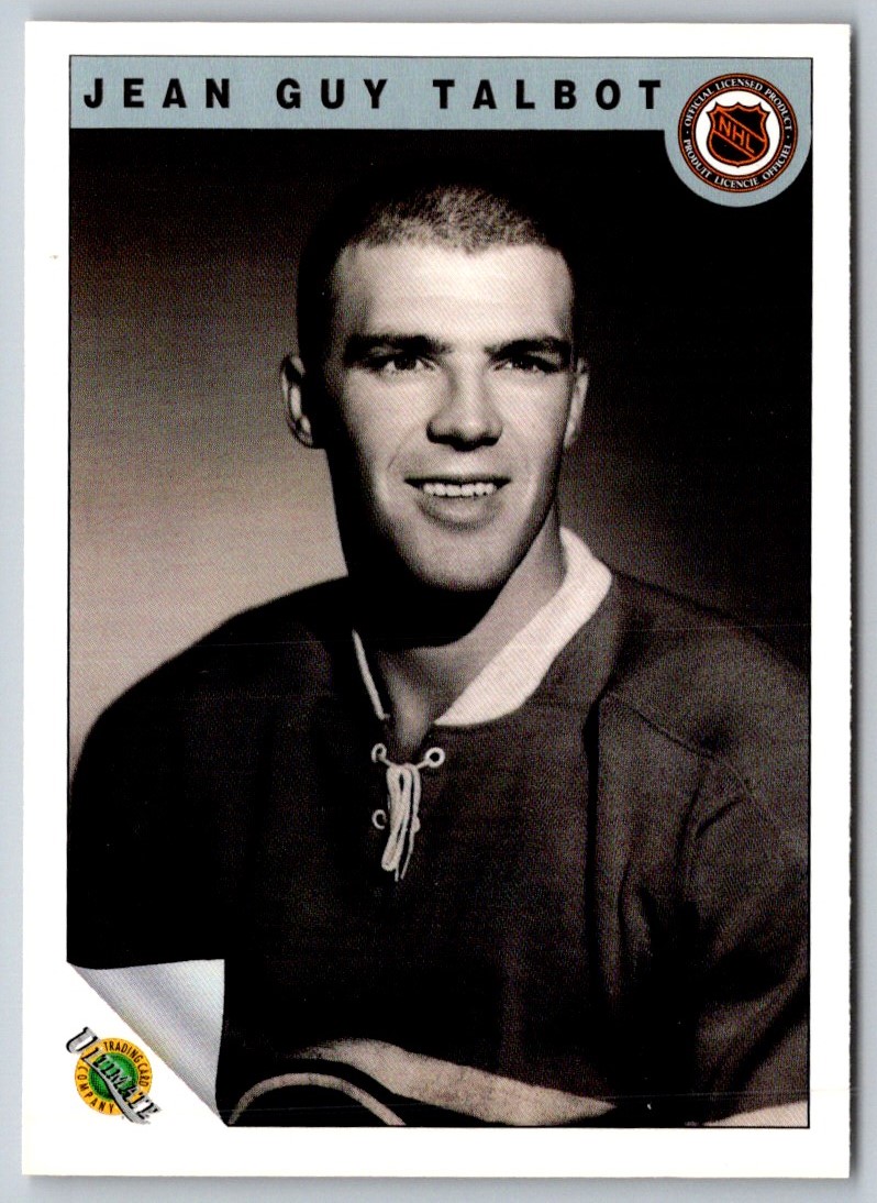 1991-92 Ultimate Original 6 Jean Guy Talbot #16 on Kronozio