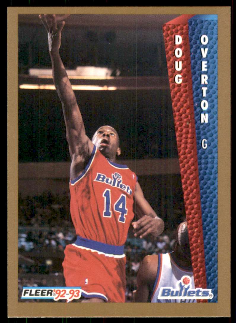 1992-93 Fleer Doug Overton #441 on Kronozio