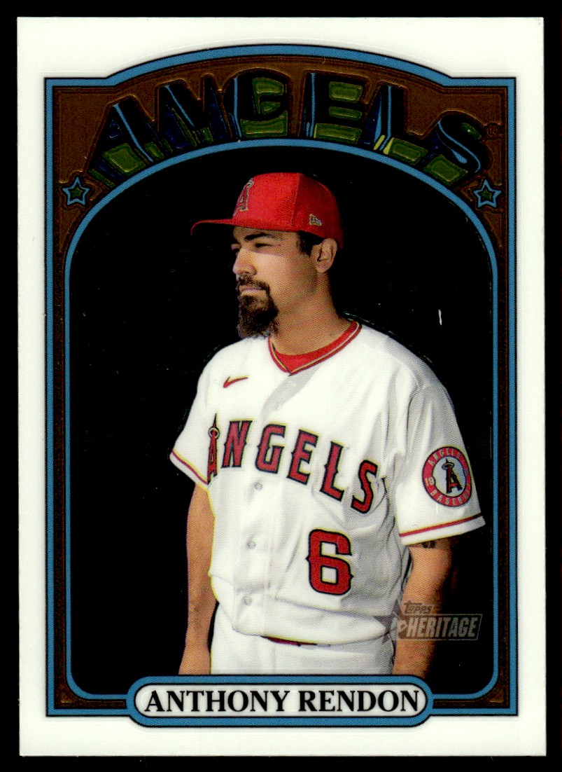 2021 Topps Heritage Anthony Rendon #627 on Kronozio