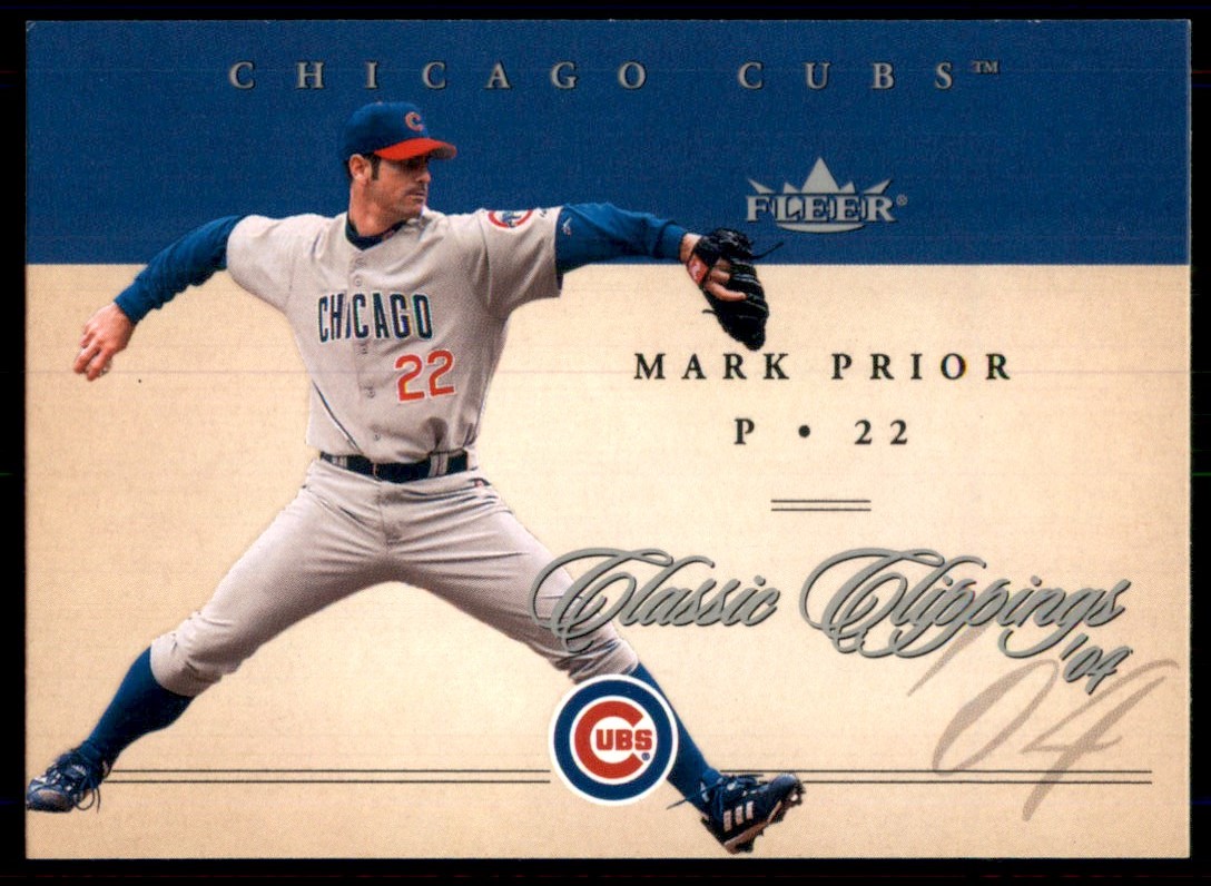 2004 Fleer Classic Clippings Mark Prior #6 on Kronozio