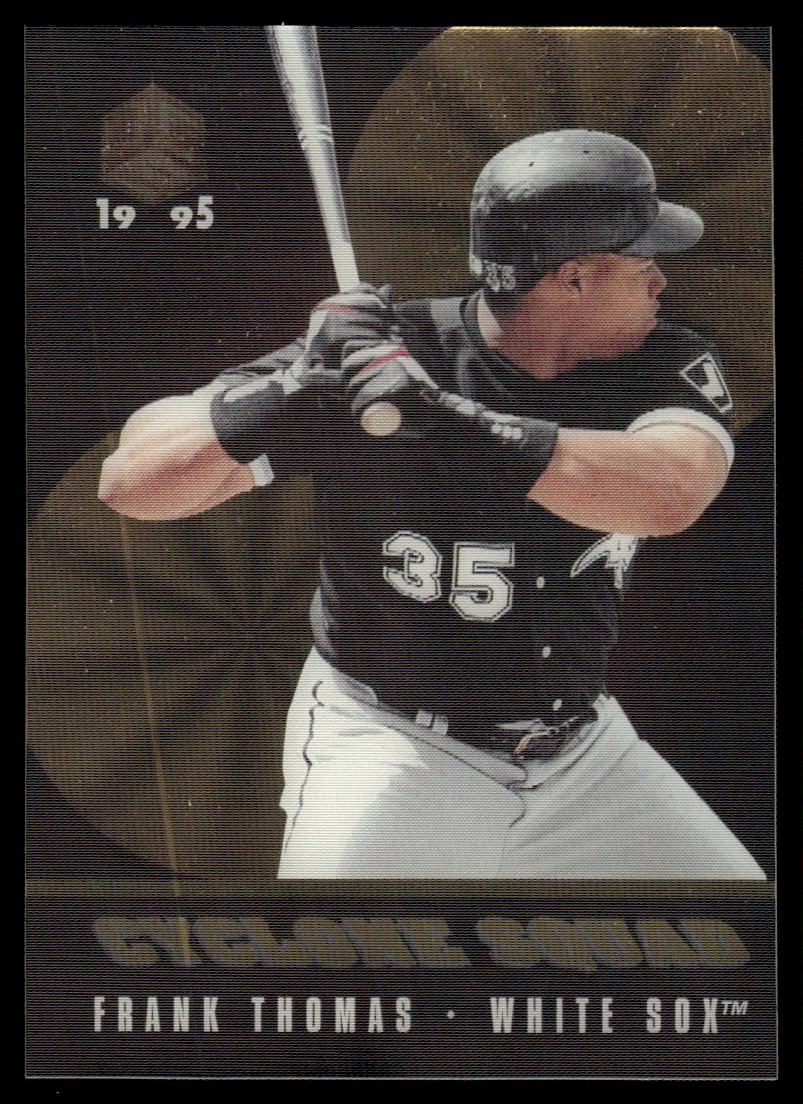1995 Sportflix UC3 Cyclone Squad Frank Thomas #CS1 on Kronozio