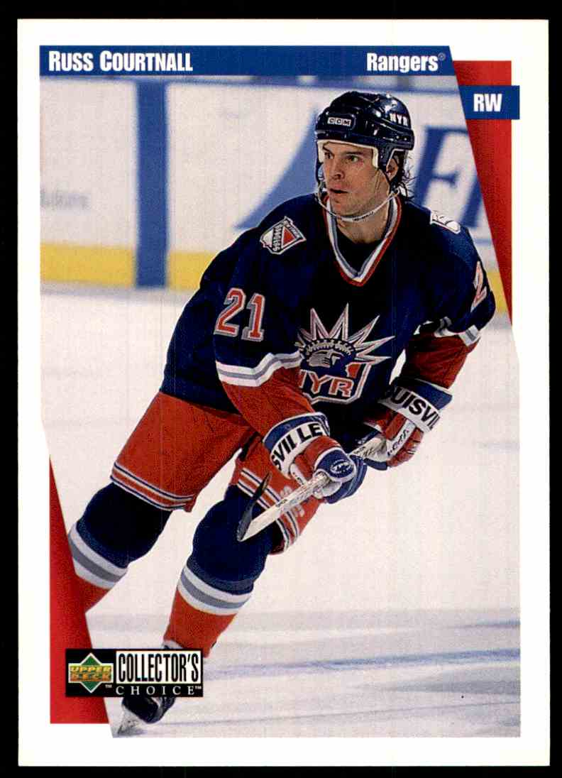 1997-98 Collector's Choice Russ Courtnall #166 on Kronozio