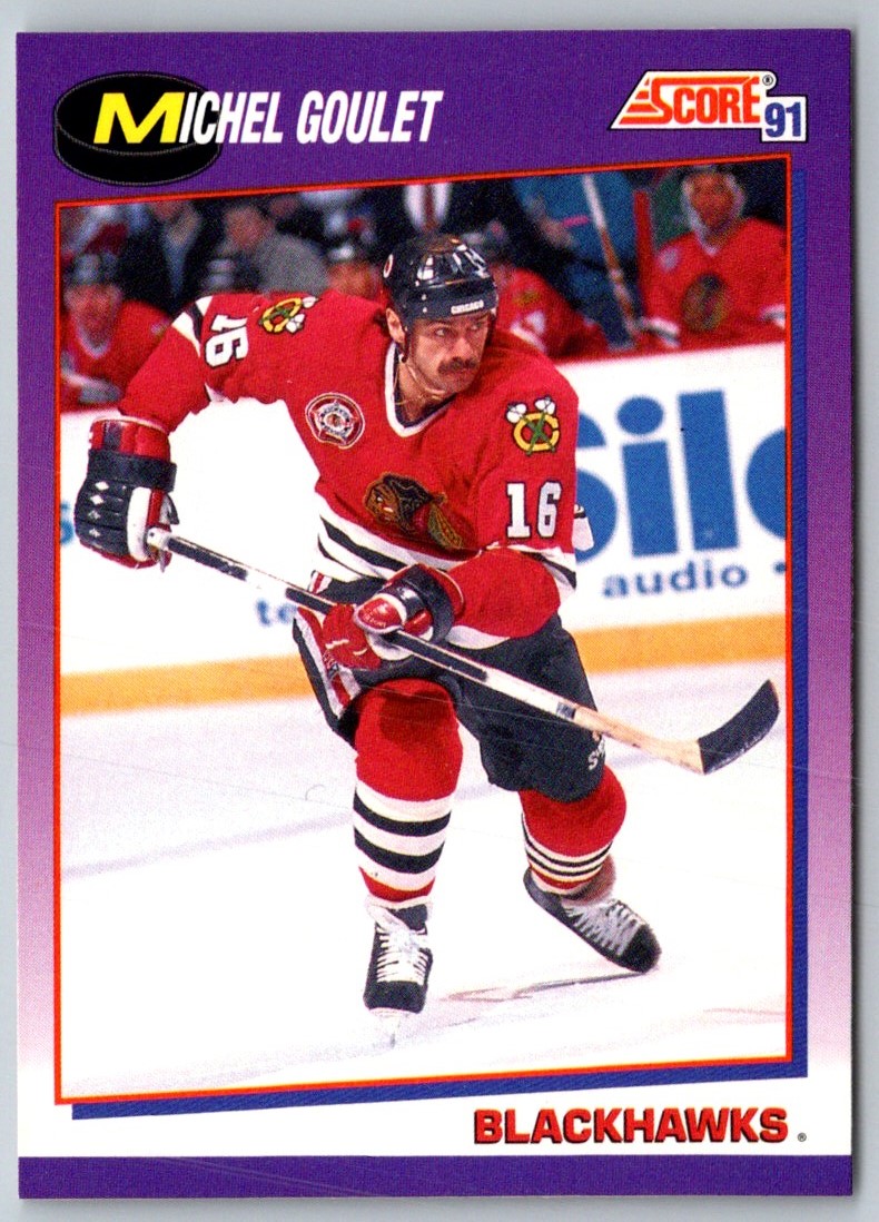 1991-92 Score American Michel Goulet #201 on Kronozio