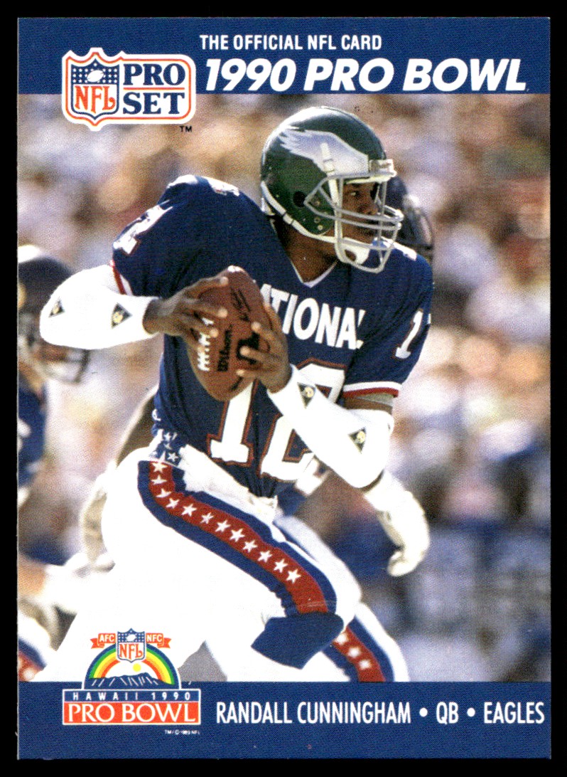 1990 Pro Set Randall Cunningham #386 on Kronozio