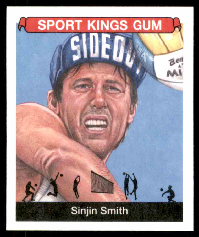 2018 Sportkings Black Back Retail Mini Sinjin Smith #37 on Kronozio