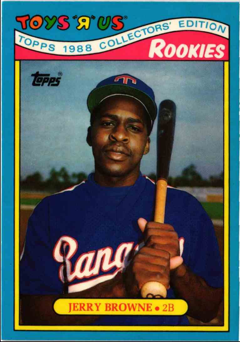 1988 Topps Toys R Us Rookies Box Set Jerry Browne #3 on Kronozio