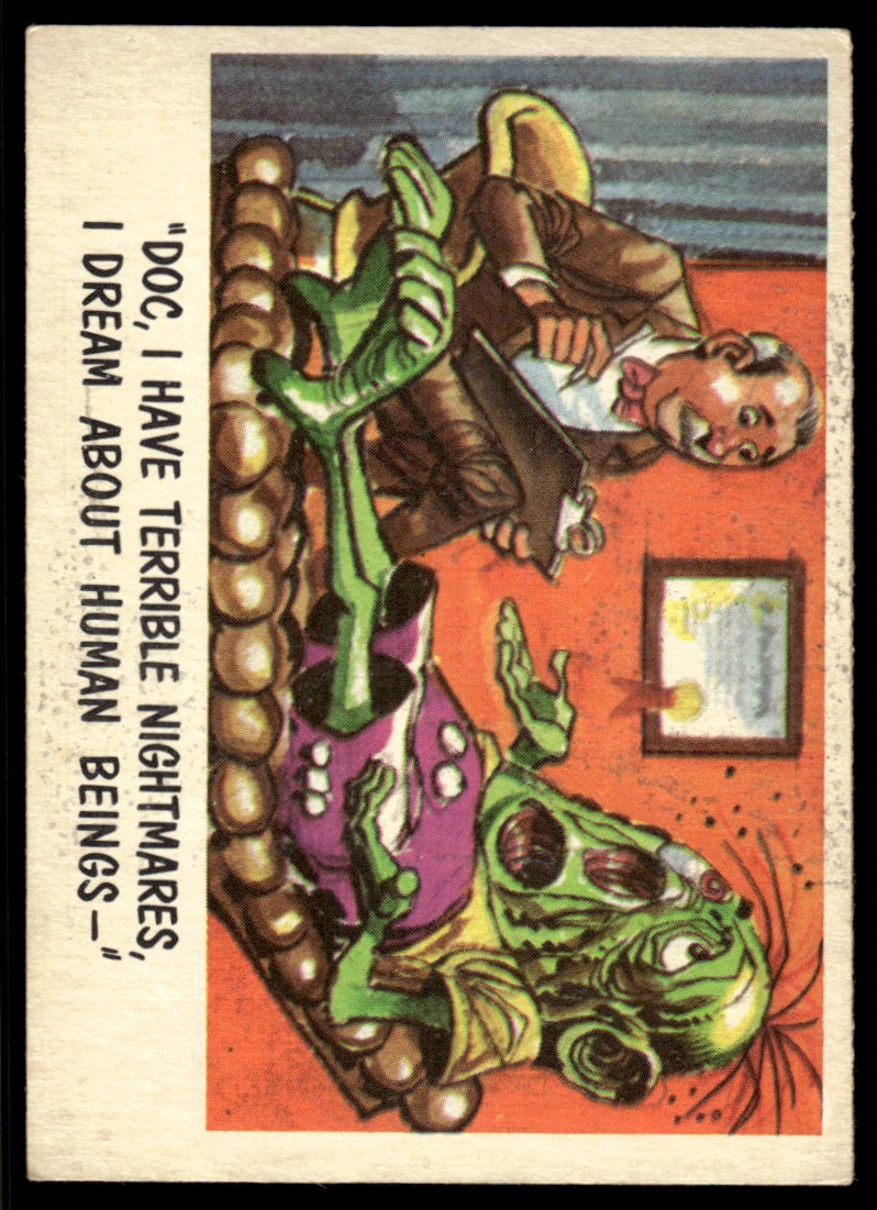 1959 Topps Bubbles You'll Die Laughing Card #30 #30 on Kronozio